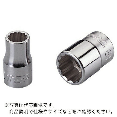 特長：使いやすいです。用途：ボルト・ナットの締め緩めに。仕様：差込角(mm)：12.7対辺寸法(mm)：10全長(mm)：37対辺(mm)：10差込角12.7mm材質／仕上：特殊合金鋼注意：必ずボルト・ナットの二面幅に合ったサイズをご使用下...