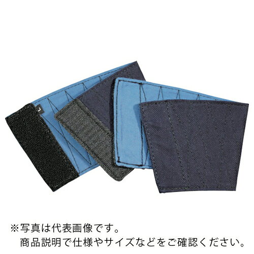 特長：土木・建築・農林業用の手首の保護用具です。用途：土木・建築・農・林業。仕様：色：藍サイズ：L幅(cm)：23.0長さ(cm)：8.5材質／仕上：綿　●代表画像について 商品によっては、代表画像を使用している場合がございます。 商品のカ...