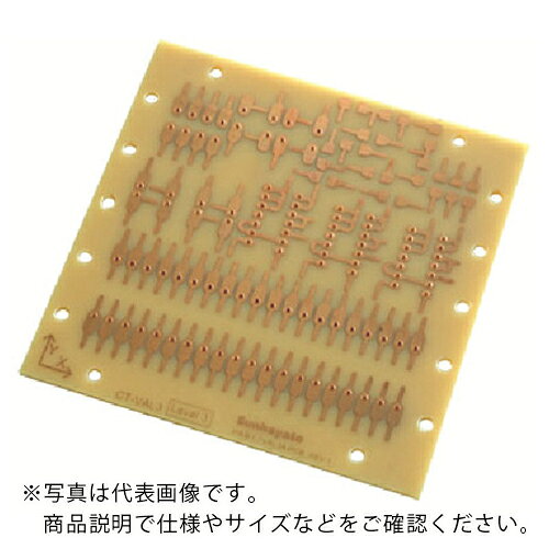 特長：中央職業能力開発協会が実施している技能検定試験「3級電子機器組立て（電子機器組立て作業）」実技試験の練習が出来る基板です。技能検定用基板の材質、厚み、穴径、ランド形状を忠実に再現していますので、部品を用意するだけで実践に則した練習が出...