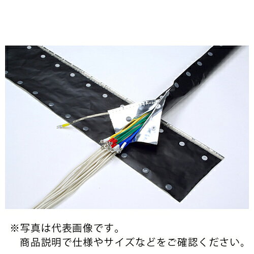 特長：RoHS指令適合製品です。ノイズ対策用としてシールド効果の高いアルミ箔を使用したスナップチューブです。鉄道車両用材料燃焼試験合格（車材燃試・難燃性）。色:ブラック着脱が簡単なので配線変更・点検が容易です。用途：ノイズ対策用仕様：呼び径...