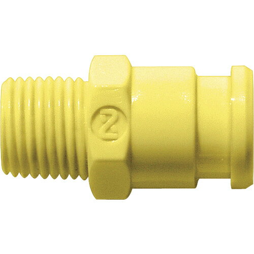 特長：5色のカラーバリエーションで配管の接続ミスを防止します。　用途：業務用インクジェットプリンターのインク配管・冷却水配管やOA機器などの空気配管に。仕様：耐圧力(MPa)：1.5相手側取付サイズ：Rc1/8取付サイズ：R1/8最高使用圧...