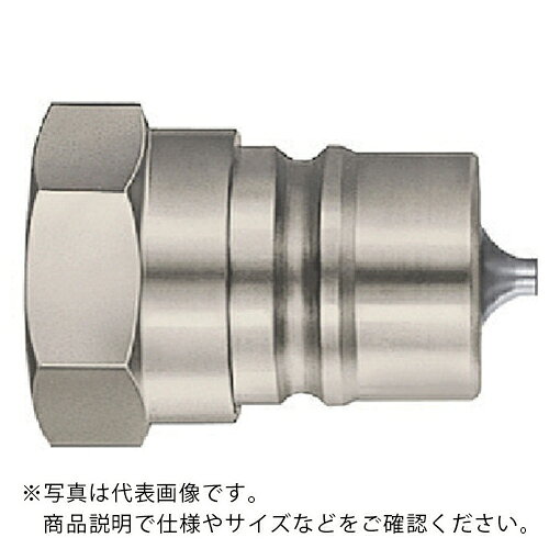 特長：最高使用圧力20.6MPaの普及型油圧カプラです。　用途：高圧用。仕様：耐圧力(MPa)：31相手側取付サイズ：R3/4取付サイズ：Rc3/4最高使用圧力(MPa)：20.6適用カプラ：210カプラ使用流体：作動油使用温度範囲(℃)：...