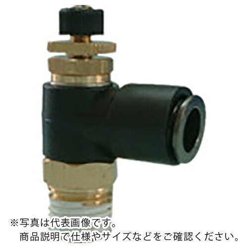 特長：流量調整がスムーズに行えます。用具不要のワンタッチ着脱です。チューブへの傷がつきにくいロック構造です。用途：各種エア配管に。仕様：接続口径：R3/8適合チューブ外径D(mm)：12適合チューブ外径(mm)：12制御方式：メーターインネ...