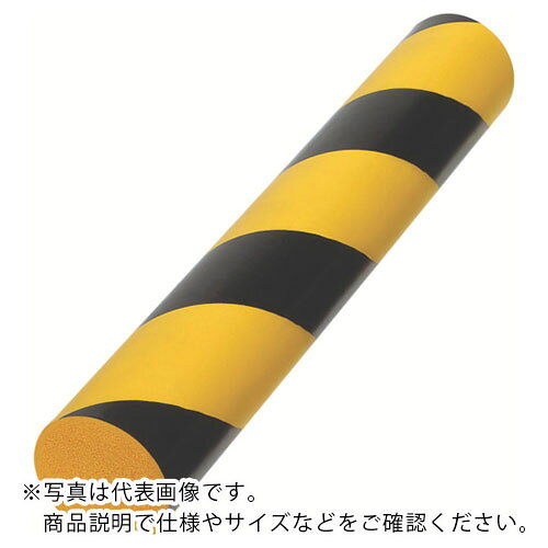 特長：クッション性、耐摩耗性に優れたクッション材です。用途：強い衝撃の吸収材として。仕様：色：ブラック/イエロー幅(mm)：66長さ(m)：0.4長さ(mm)：400厚さ(mm)：60取付方法：貼付タイプ（両面テープ別売）高さ(mm)：60...