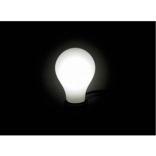 特長：一般電球のように全方向へ光が広がる電球です。仕様：明るさ(lm)：485光源色：昼白色外径(mm)：60全長(mm)：106消費電力(W)：3.5口金：E26定格寿命(時間)：20000電源(V)：AC100配光角度(°)：290相当...