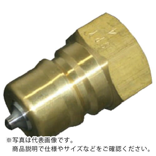 特長：自動開閉バルブ内蔵です。用途：ソケット・プラグに自動開閉バルブ内蔵の中圧用途向け。仕様：最高使用圧力(MPa)：5.0耐圧力(MPa)：7.5相手側取付サイズ：R1/8使用流体：空気、水、作動油他材質：真鍮使用温度範囲：-20〜80℃...