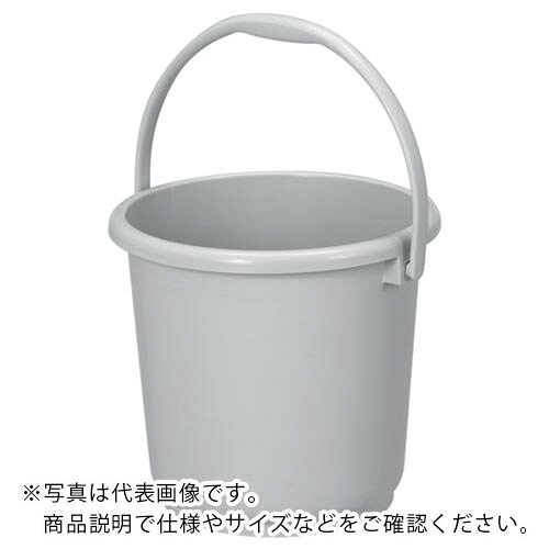 特長：吊り手は握りやすいパイプ状で凹凸がないので汚れにくい形状です。用途：水の運搬、貯水仕様：容量(L)：13間口(mm)：330奥行(mm)：300高さ(mm)：275色：グレー容量(ml)：13000外形寸法(mm)幅×奥行×高さ：32...