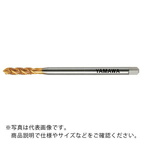 特長：コーティングを施した止り穴用のロングスパイラルタップです。用途：止り穴加工用。被削材：低炭素鋼、中炭素鋼、高炭素鋼、合金鋼に。仕様：精度：P2精度表記：P級呼び寸法：M6ピッチ(mm)：1ねじ長さ(mm)：15全長(mm)：100シャ...