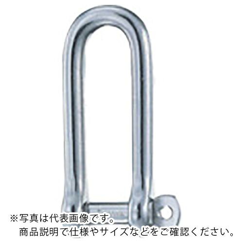 特長：ピンが抜けない仕様のため、ピンをなくす心配がありません。丁寧に鍛造されたシャックルは非常に頑丈で使用荷重が大きく、安心して使用できます。ステンレス(SUS316L)製で、非常に優れた耐食性があります。Wichard社の特許技術によって...