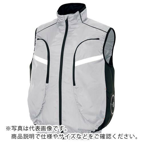 特長：シートやシートベルトに干渉しない位置にファンを設置しています。スペーサーパッド（別売りAZ865939-010）のと組み合わせで運転時でも背中に空気が流れます。大型マルチポケットで収納力があります。反射材使用しています。軽量です。用途...