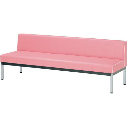特長：昼間、光をため、夜暗くなると、ベンチの両端が青く光ります。用途：待合室に。仕様：張地：PVCレザー背面色：ピンク座面色：ピンク色：ピンクタイプ：背付幅(mm)：1800奥行(mm)：580座面高さ(mm)：390高さ(mm)：645座...