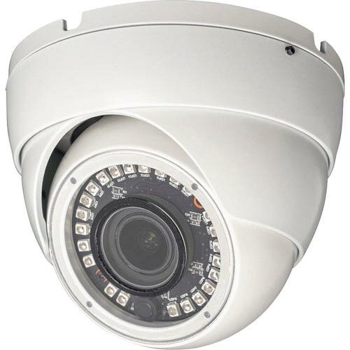 特長：2.8〜8mmの電動バリフォーカルレンズで広範囲から近距離までの撮影が可能オートフォーカス対応遠隔操作でズームイン・ズームアウト電子感度アップ機能により被写体最低照度0.001Lux まで対応可能( カラー撮影)赤外線投光器内蔵で夜間...