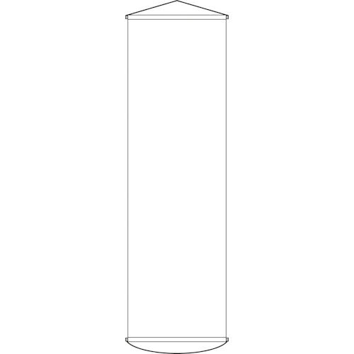 特長：ナイロンターポリン製で強度があり雨や風に強いため、屋外でも使用することができます。オリジナル品の制作が可能な、無地タイプの垂れ幕です。用途：当該情報の明示、啓発に。仕様：表示内容：白無地タイプ取付仕様：吊り下げタイプ(上下部パイプ＋ヒ...