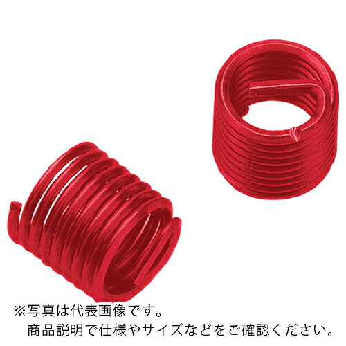 特長：インサートねじの特殊な形状によってボルトを強く保持します。インサートねじ挿入後は衝撃や振動に強くなります。潰れたねじの修復、軽量素材のねじ山強化に最適です。仕様：適合ボルトねじ：M6×1下穴径(mm)：6.3ねじの呼び：M6ねじピッチ...