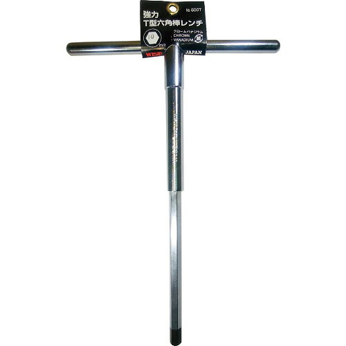 仕様：先端：黒染T型六角棒10H×290mmクロームメッキワイズ　T型六角棒レンチ　10×290　●代表画像について 商品によっては、代表画像を使用している場合がございます。 商品のカラー、サイズなどが異なる商品をイメージ画像として 使用さ...
