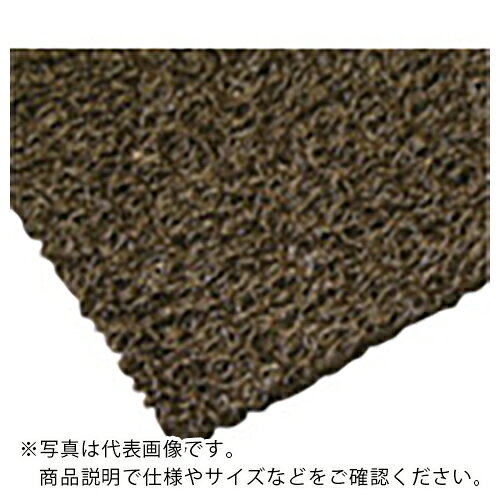 特長：糸状の塩化ビニールが細かいゴミまで取り除きます。透水性があります。用途：各種施設玄関通路仕様：色：ブラウン幅(mm)：1200長さ(mm)：6000奥行(mm)：6000高さ(mm)：14間口(mm)：1200奥行(mm)：6000高...