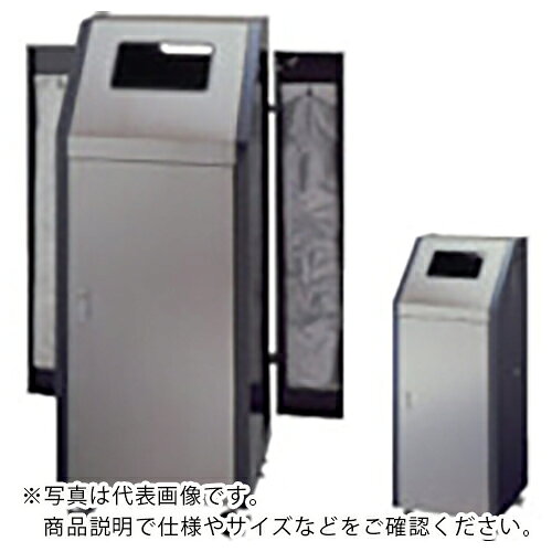 特長：通常時は屑入として使用、雨天時は傘掛け部をセットする事で傘袋スタンドとして使用可能です一体型屑入です。キャスター付です用途：事務所や店舗学校等の玄関部仕様：間口(mm)：420奥行(mm)：400高さ(mm)：850袋掛け開閉時間口(...