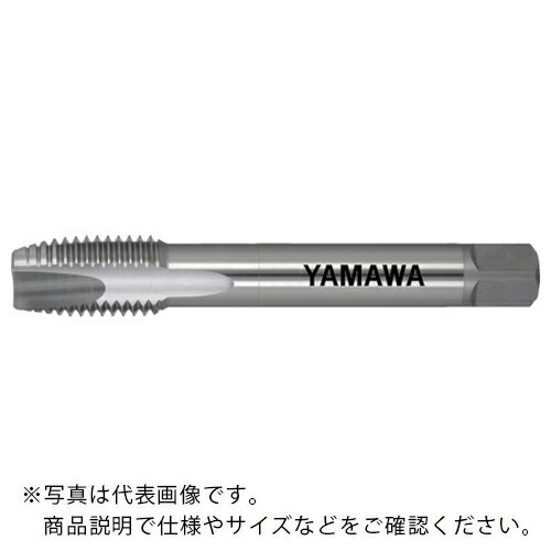 特長：深穴のねじ加工に適した通り穴用のロングポイントタップです。用途：通り穴加工用。被削材:中炭素鋼。仕様：精度：P4精度表記：P級呼び寸法：UNC7/8ねじ長さ(mm)：33全長(mm)：200シャンク径(mm)：17シャンク四角部(mm...