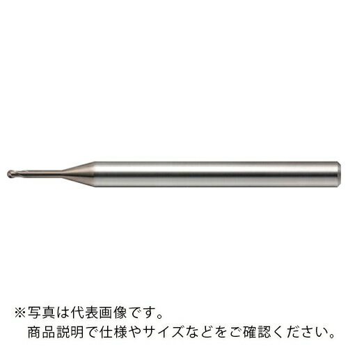 特長：電子回路基板穴あけ用PCB ドリルの生産ノウハウを活用し、φ3 シャンク（h4 公差）×全長38mm のコストを抑えました。用途：焼入れ鋼(〜55HRC)（〜60HRC)(〜70HRC)、プリハードン鋼に。仕様：ボール半径(mm)：R...
