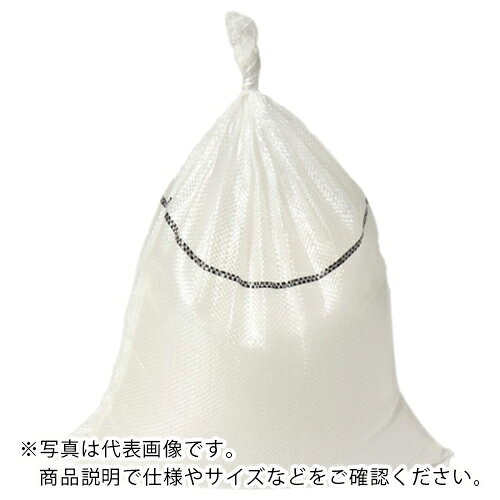 特長：収納に便利で1枚ずつ取り出しやすい箱タイプです。ポリエチレン(PE)製のためしなやかで、大変扱いやすい製品です。砂を入れると25kgとなることを示すブラックラインが標準で入っています。約1年の耐候性をもつ土のうです。用途：土木工事での...