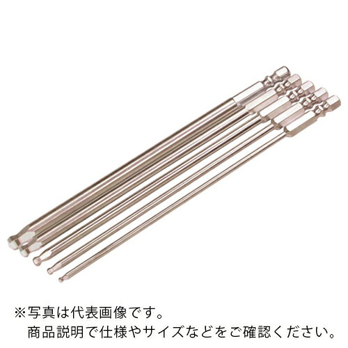 特長：背切り加工が施され、狭い場所でも作業がはかどります。テーパーヘッドは本締に使える様、耐久性と耐摩性を一段と向上しました。従来のボールポイントに比べ10から20％ねじり強度が高く、傾けての使用（0から20°）で特に効果を発揮します。用途...