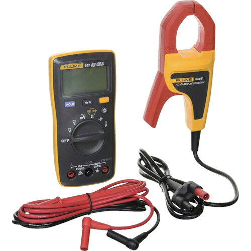 特長：1m落下試験合格の優れた堅牢性を持ち、ポケットサイズで機能が充実した製品です。i400E電流クランプがセットになっています。仕様：直流電圧(V)：600交流電圧(V)：600直流電流(A)：10交流電流(A)：400抵抗(Ω)：40M...