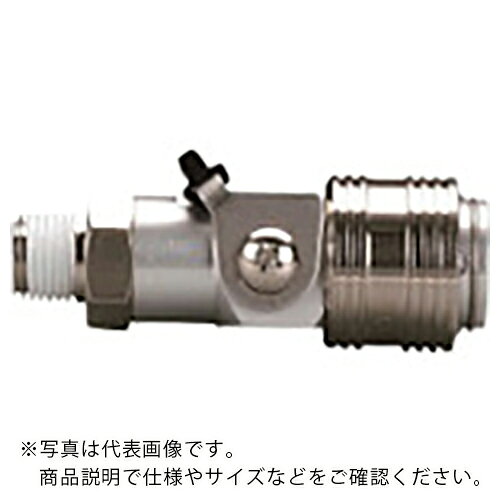 特長：フルフロー設計、エアツール、機械の性能を最大限に引き出します。圧力損失、流量損失、エア漏れ対策を同時に行えますワンタッチ接続、又パージタイプでは2次側（ホース、ツールなど）の残圧を抜く機能で、ホースの鞭打ち現象や、ツールを抜く際の反動...