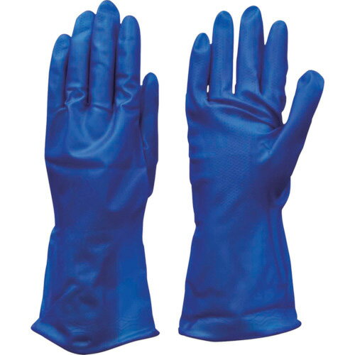 特長：油や洗剤などの薬品に強いビニール製です。指先フィットで細かい作業に最適です。用途：清掃・軽作業全般。仕様：色：ブルーサイズ：S全長(cm)：30手のひら周り(cm)：19.0中指長さ(cm)：7.3厚さ(mm)：0.2厚さ：0.2mm...