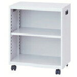 特長：デスク下、デスクサイドを有効活用できます。用途：デスク下でのファイル保存に。仕様：間口(mm)：500奥行(mm)：286高さ(mm)：600色：ニューグレー段数(段)：2最大積載量(kg/台)：30耐荷重(kg/段)：15棚板調整ピ...
