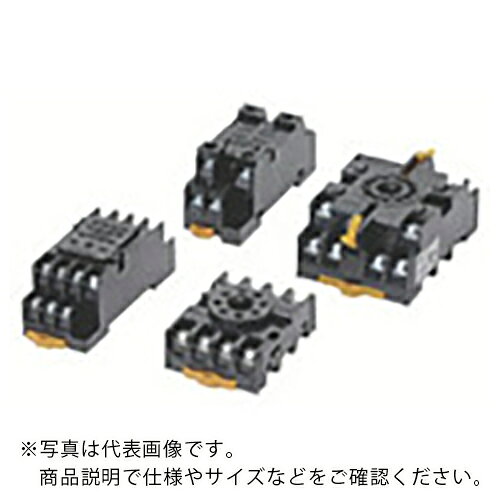 特長：角型ソケットです。用途：LY2用ソケット。仕様：28.5×78.5×30mm角形ソケット表面接続ピン数　8ピン　●代表画像について 商品によっては、代表画像を使用している場合がございます。 商品のカラー、サイズなどが異なる商品をイメー...