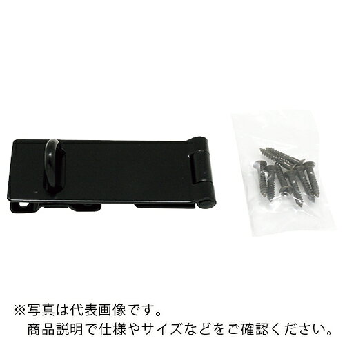 特長：扉用の止め金です。仕様：ダム掛金　BH−422　115MM材質／仕上：本体：鉄(黒色焼付塗装)　●代表画像について 商品によっては、代表画像を使用している場合がございます。 商品のカラー、サイズなどが異なる商品をイメージ画像として 使...