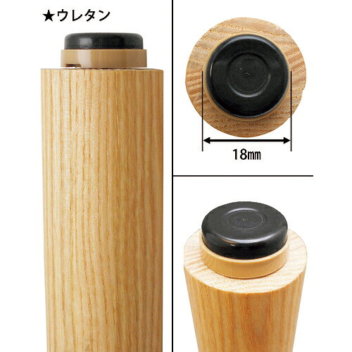 特長：木製のイス脚に打ち込むだけで簡単取り付けできます。用途：木製イス等を動かすときのキズや衝撃音を防止に。仕様：タイプ：18　●代表画像について 商品によっては、代表画像を使用している場合がございます。 商品のカラー、サイズなどが異なる商...