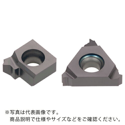 特長：耐摩耗性と耐チッピング性のバランスに優れる材種です。鋼やステンレス鋼の汎用的な加工に最適です。用途：被削材：鋼、ステンレス鋼、鋳鉄、難削材。仕様：適合被削材：鋼、ステンレス鋼、鋳鉄、難削材ピッチ(mm)：1.25ねじ切りインサートサイ...