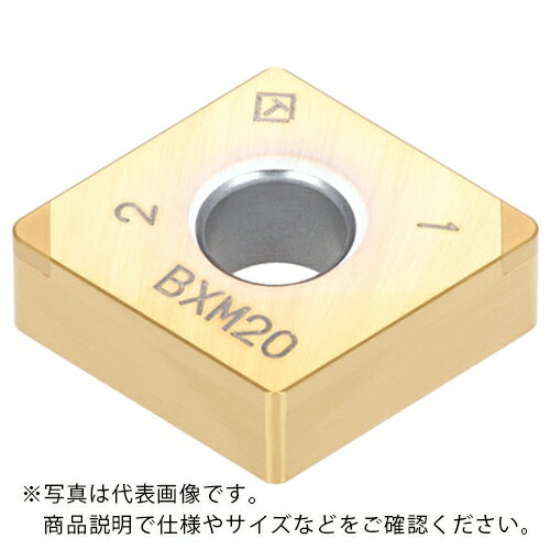 特長：焼入れ鋼の強断続加工で圧倒的な耐欠損性を発揮するコーテッドCBN材種です。用途：被削材:焼き入れ鋼。仕様：適合被削材：焼き入れ鋼チップ形状：ひし形80°　●代表画像について 商品によっては、代表画像を使用している場合がございます。 商...