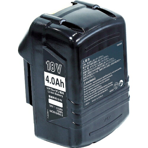 特長：CLA-2200A、CLM-100A専用の電池パックです。仕様：種類：電池パック電圧(V)：18容量(Ah)：4.0電源(V)：-消費電力(VA)：-品名：電池パック適合機種：CLA-2200A、CLM-100A