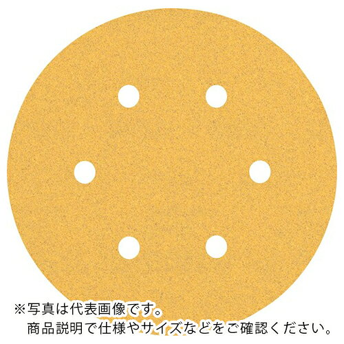 特長：砥粒をディスク表面に理想的に配置しは速い研磨スピードと平準な仕上がり面が得られます。マジック式でワンタッチで工具に装着できます。用途：木材の表面研磨に。塗装の除去に。仕様：粒度(#)：100外径(mm)：φ150色：ゴールドタイプ：マ...