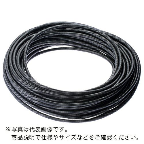 特長：耐衝撃、耐摩耗に優れています。スリットが入っているため簡単に取り付けられます。用途：電線、ケーブルの保護および摩耗防止。ケーブルの保護に最適。仕様：内径(mm)：37.6屋内材質／仕上：ポリエチレン　●代表画像について 商品によっては...