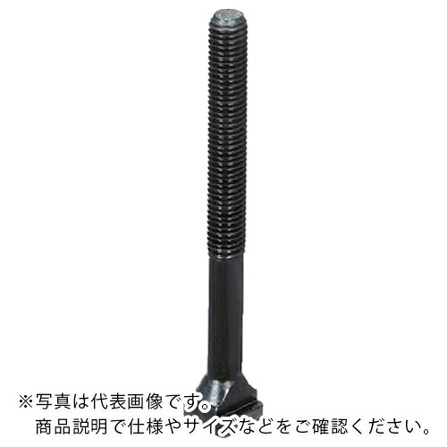特長：DIN787 Tボルトです。Tボルトは、ナットや平面ワッシャーと組み合わせて使用することができます。 用途：T溝に使うボルトとして。仕様：ねじ寸法：M12T溝幅(mm)：14H(mm)：160ネジサイズd：M12外寸e(mm)：22外...