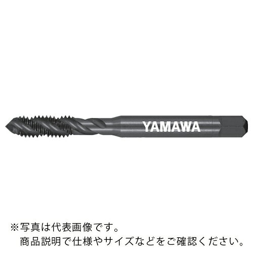 特長：ねじ部の表面に溶着防止の酸化処理を施した止り穴加工用スパイラルタップです。低炭素鋼等柔らかく溶着し易いスチール材のねじ加工に適しています。用途：止り穴加工用。被削材:低炭素鋼、中炭素鋼に。仕様：精度：P1精度表記：P級呼び寸法：M3ピ...