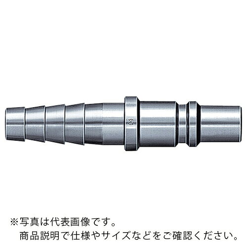 特長：誤接続防止のため、酸素用と燃料ガス用のはめ合いサイズとスリーブ色を変え安全性を追求します。本体はクロムメッキ仕様で耐食性に優れ、プラグには焼き入れを施し耐久性も向上します。仕様：商品名：酸素用プラグ用途：ゴムホース取付用接続サイズ：1...