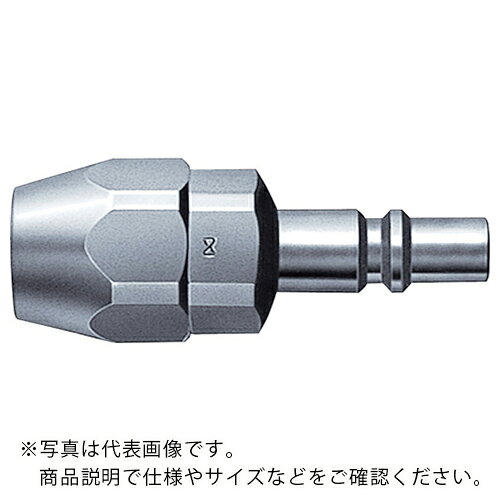 特長：誤接続防止のため、酸素用と燃料ガス用のはめ合いサイズとスリーブ色を変え安全性を追求します。本体はクロムメッキ仕様で耐食性に優れ、プラグには焼き入れを施し耐久性も向上します。仕様：商品名：酸素用プラグ用途：細径ゴムホース取付用接続サイズ...