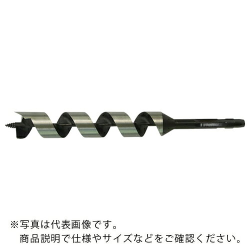 特長：柱の穴あけに最適です。インパクトドライバーではφ21mmまでの穴あけ加工が可能です。用途：被削材:木材。木材の貫通穴用。仕様：刃径(mm)：26.5全長(mm)：230シャンク形状：丸軸シャンク径(mm)：10溝長(mm)：160適合...