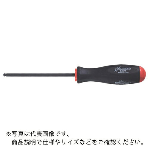 特長：人間工学に基づいて設計されたグリップは握りやすく、小さな力で最大のトルクを出す事ができます。グリップの表面には手に水や油が付着していても、すべりにくい素材を採用しています。最大15度の傾斜でも転がらないようなグリップのデザインになって...