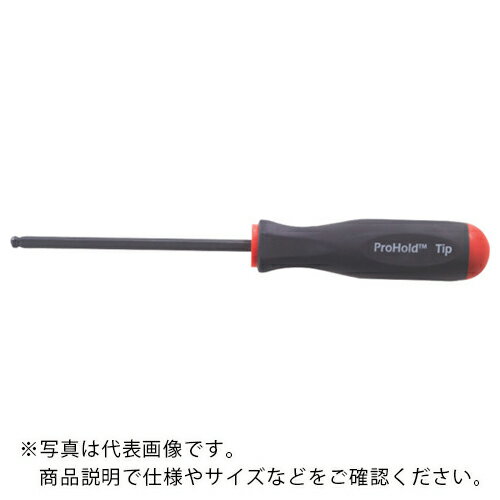 特長：ネジを傷つけないネジを保持できる六角ボールポイントドライバーです。マグネットではないので鉄くずを拾いません。用途：六角穴付ボルトの締め付け、緩め作業に。緩めたネジをつかんで、手元に運ぶ作業に最適。指の届かない狭いところにあるネジに高所...