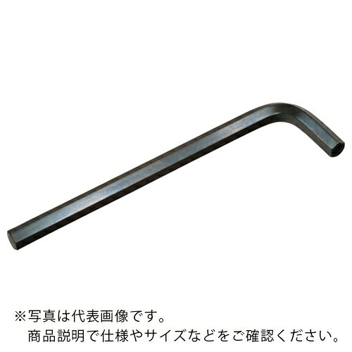 特長：ISO・JIS規格を上回るよう、設計・製作されている「プロ向け」の製品です。用途：六角穴付ボルト類の締結用に。仕様：対辺寸法(mm)：3首下寸法(mm)：20全長(mm)：101対辺(mm)：3材質／仕上：レンチ:特殊合金鋼、SNCM...
