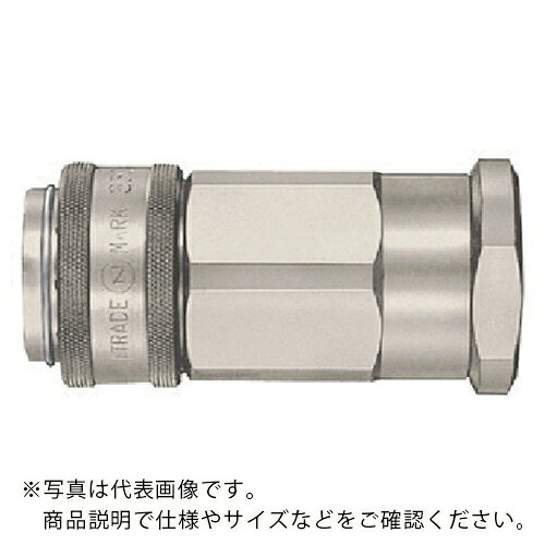 特長：独自の液だれ低減バルブ構造により、接続・分離時の空気混入量と液だれ量を大幅に低減します。圧力変動の大きい油圧回路に適しています。本体材質は強度に優れた特殊鋼を採用、熱処理を行い衝撃圧力に対応しています。独自の「液だれ低減バルブ構造」に...