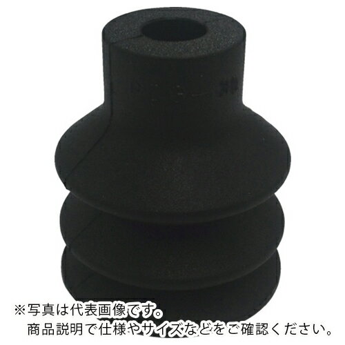 特長：3段ジャバラパッドです。ストロークがあるので凸凹のワークにも対応可能です。仕様：径(mm)：20高さ(mm)：23.0ねじ：TN-PC-10-M5形状：3段ジャバラ使用温度範囲(℃)：-26〜120使用温度範囲：26〜120℃材質／仕...