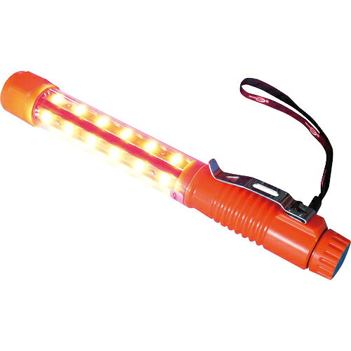 特長：超高輝度LED48個が発炎筒のように強力発光し、抜群の視認性があります。500m以上先から明確に視認できます。強力マグネットで、故障車やガードレール等に設置できます。用途：誘導に。夜間作業、警備、交通誘導、工事現場での車や歩行者の誘導...