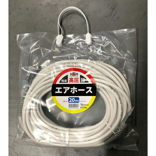 特長：柔らかく、滑り抜群で、かつ軽量の為、引っ掛かりにくく折れを防ぎます。オール白で現場で目立ちます。用途：屋内作業、内装作業のエアーツールに仕様：内径×外径(Φmm)：6×10・最高使用圧力(MPa)：2.8・長さ：20m材質／仕上：特殊...