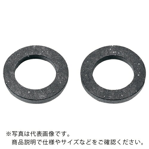 用途：ヒートポンプ、エコキュートに使用できます。仕様：厚さ(mm)：2穴径(mm)：16使用温度範囲(℃)：100外径(mm)：24材質／仕上：ノンアスベスト　●代表画像について 商品によっては、代表画像を使用している場合がございます。 商...